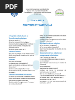 Présentation de L'INAPI | PDF | Brevet | Propriété intellectuelle