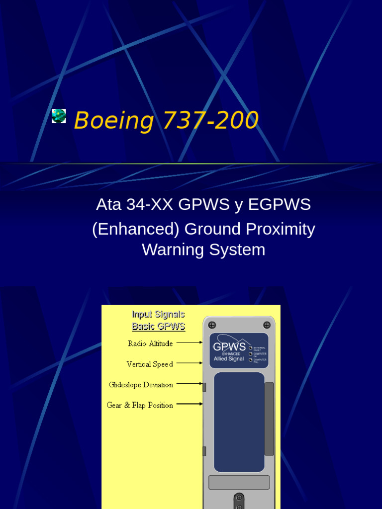 Sistemas de Alerta GPWS y EGPWS | PDF