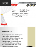 RPP Adalah Singkatan Dari | PDF