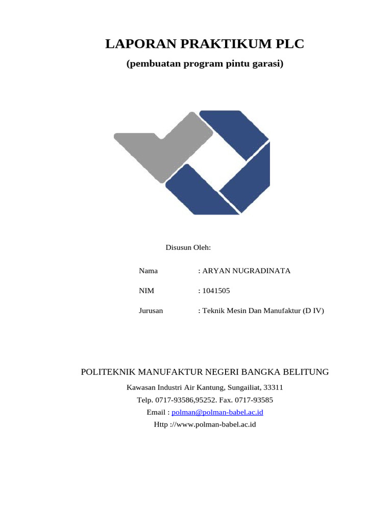Laporan PLC | PDF | Komputer