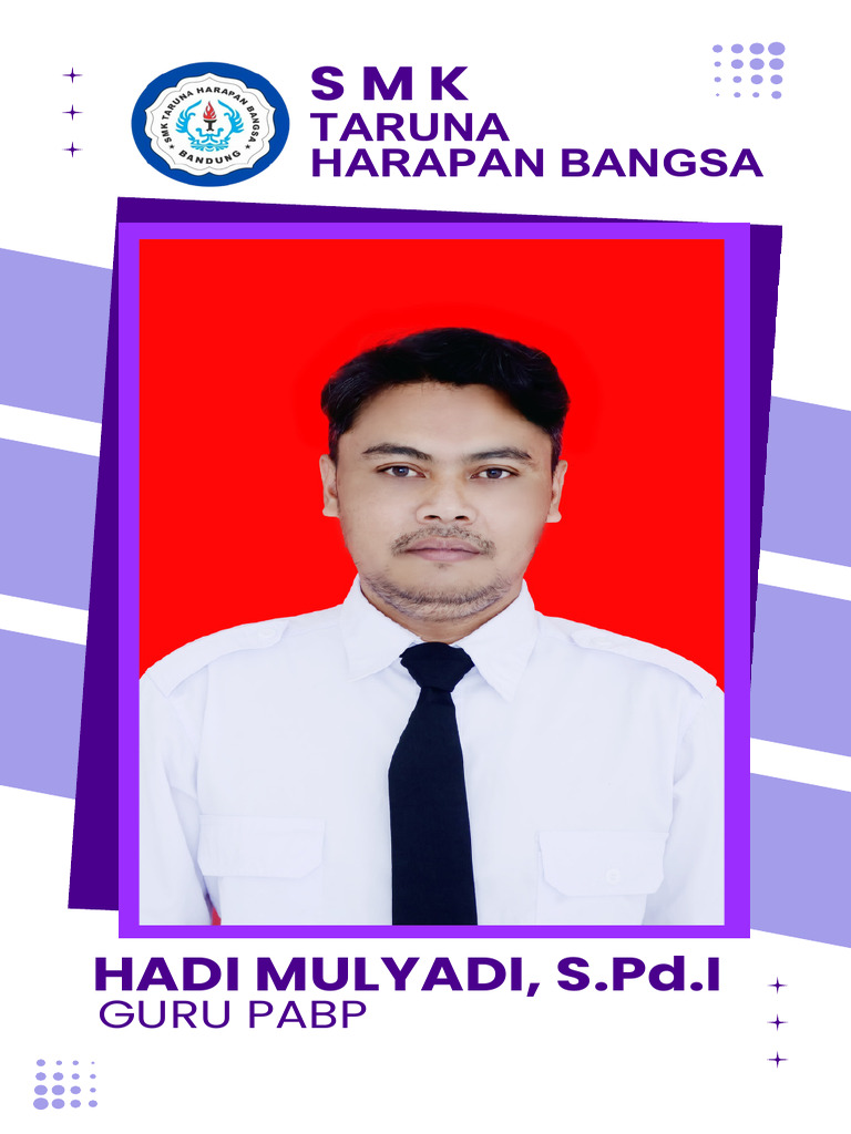 Kuning Dan Coklat Ilustrasi Peserta MPLS ID Card | PDF