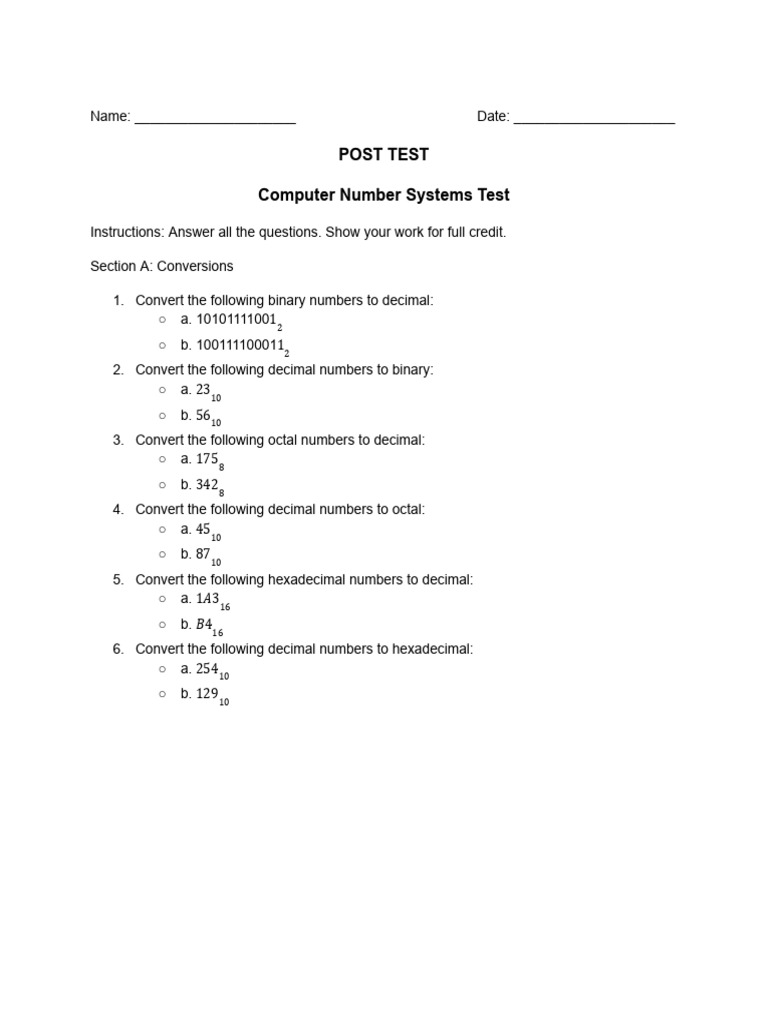 Grade 7 Computer Number System | PDF | Teaching Methods & Materials ...