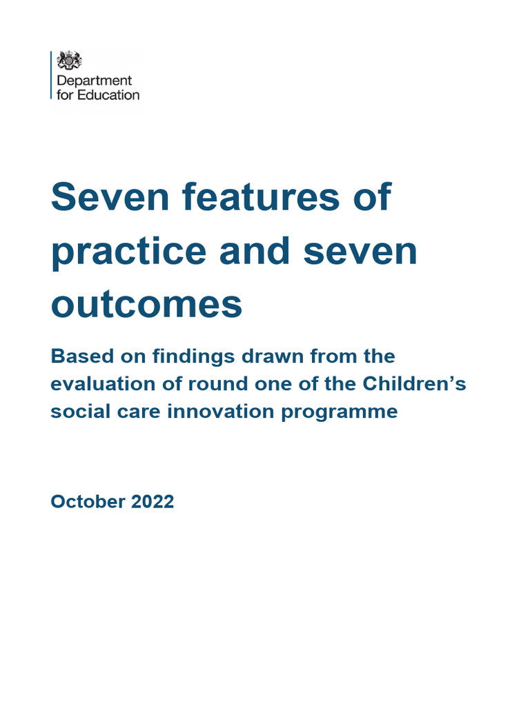 Children's Social Care Innovation Insights | PDF | Social Work | Innovation