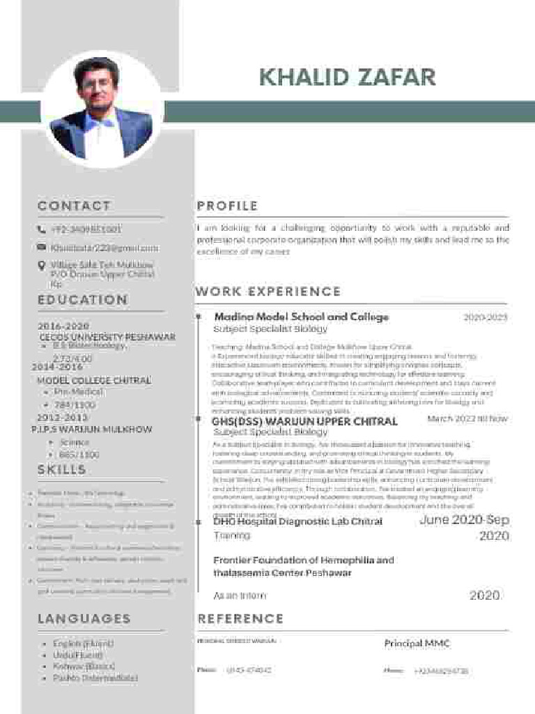 Khalid CV (1) - Compressed - Compressed - 11zon | PDF