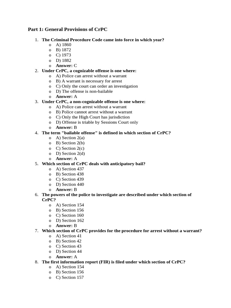 CRPC & BNSS | PDF | Bail | Arrest Warrant