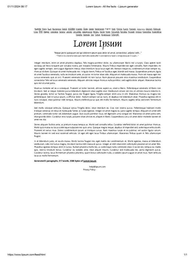 Lorem Ipsum Example - 02 | PDF