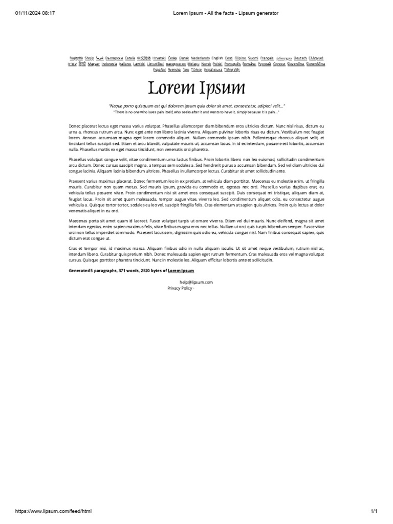 Lorem Ipsum Example - 03 | PDF