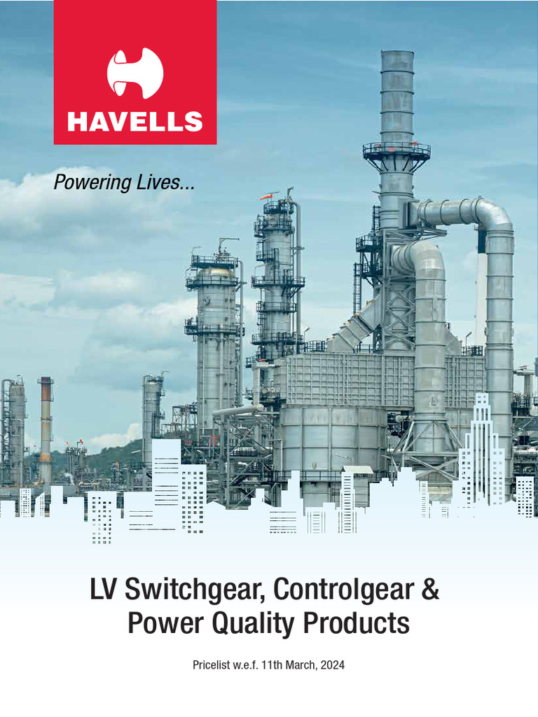 Havells IndustrialSwitchgear | PDF | Relay | Inductor