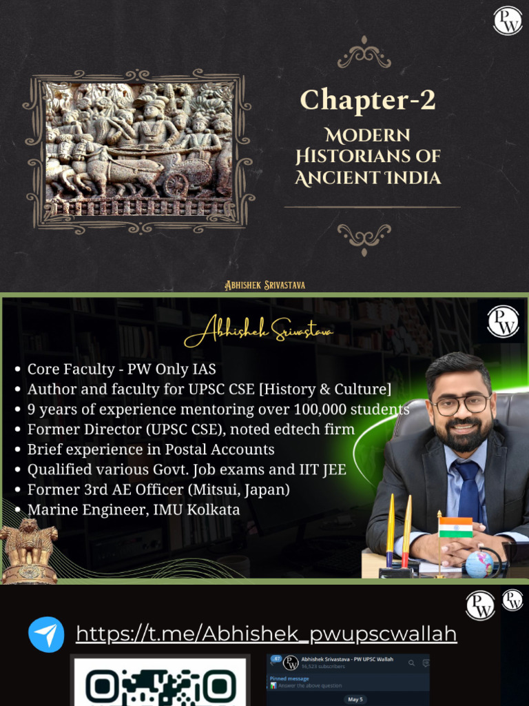 L02 Modern Historians of Ancient India (Notes) | PDF