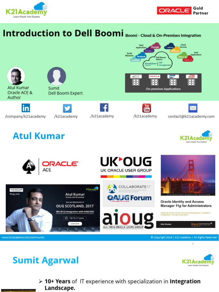 M01 - Introduction To Dell Boomi - Ed1 | PDF | Information Technology | Computing