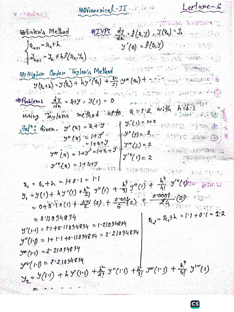 Numerical 1st Mid | PDF
