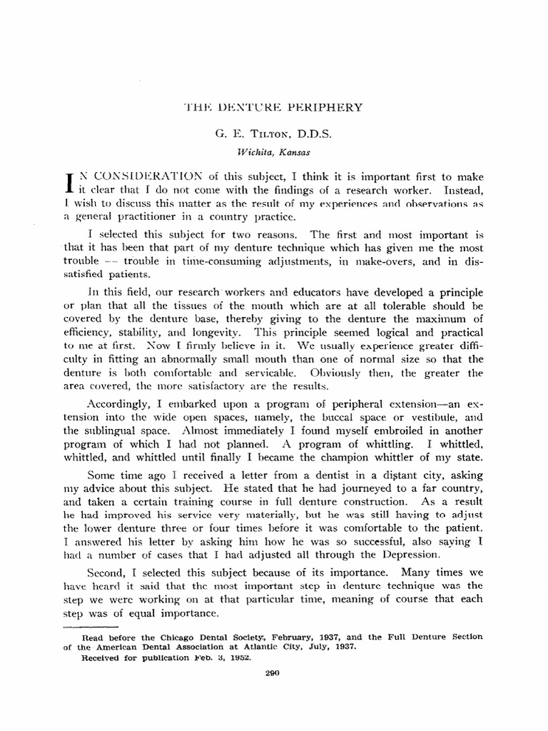 The Journal of Prosthetic Dentistry Volume 2 Issue 3 1952 (Doi 10.1016 - 0022-3913 (52) 90024-3 ...