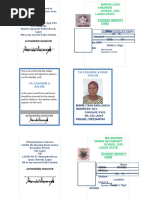 Form 9 - Application For Renewal of National Identification Card Form | PDF