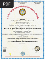 B.tech Marksheet | PDF