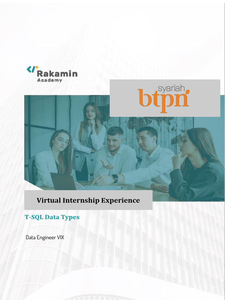 Reading 1 TSQL Data Types | PDF | Komputer