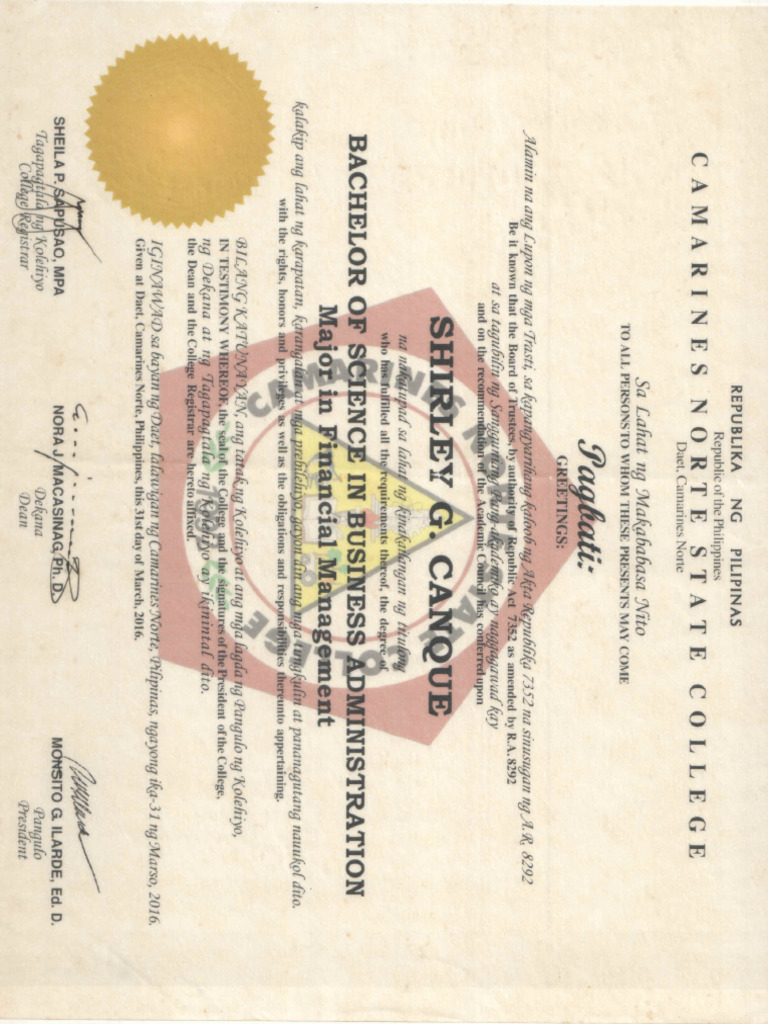 Diploma | PDF