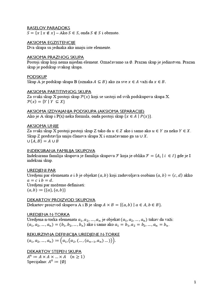 DS1 Definicije | PDF