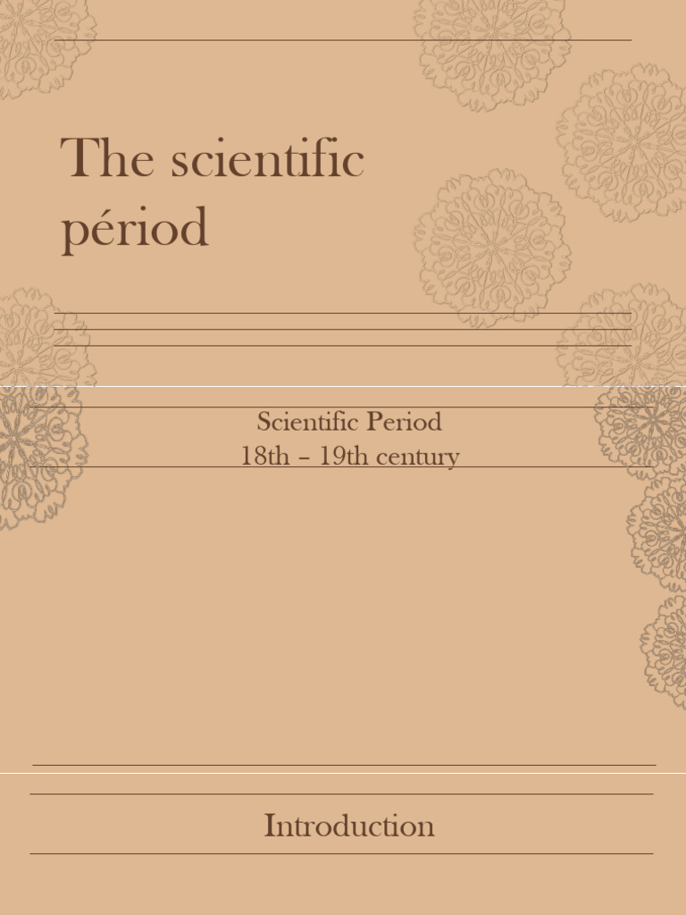 Cour 5 - Scientific Period 2024 - DR Igueblalene - For Students | PDF ...