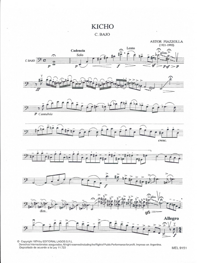 Toaz - Info Kicho Astor Piazzolla PR | PDF