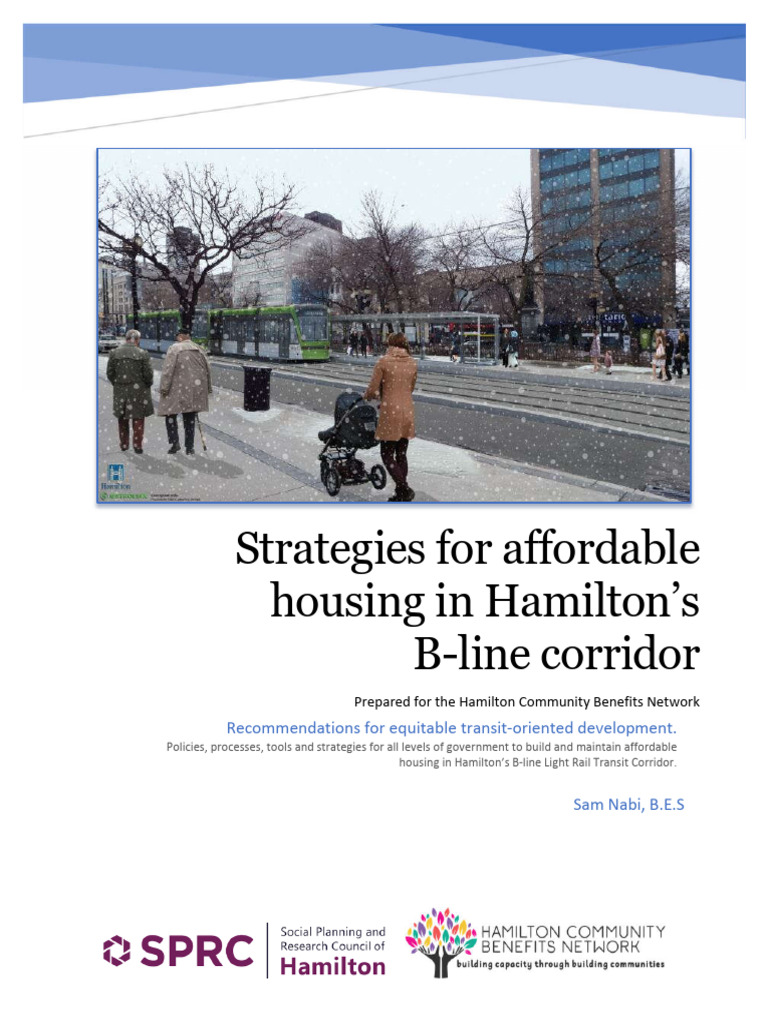 Preserving and Creating Affordable Housing - Hamilton LRT - 2023 | PDF | Affordable Housing | Lease