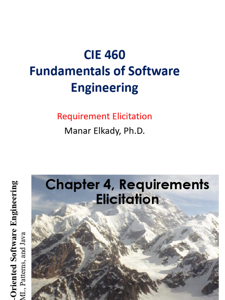 SoftwareEngineering Fall24 L4 p1 | PDF | Use Case | System