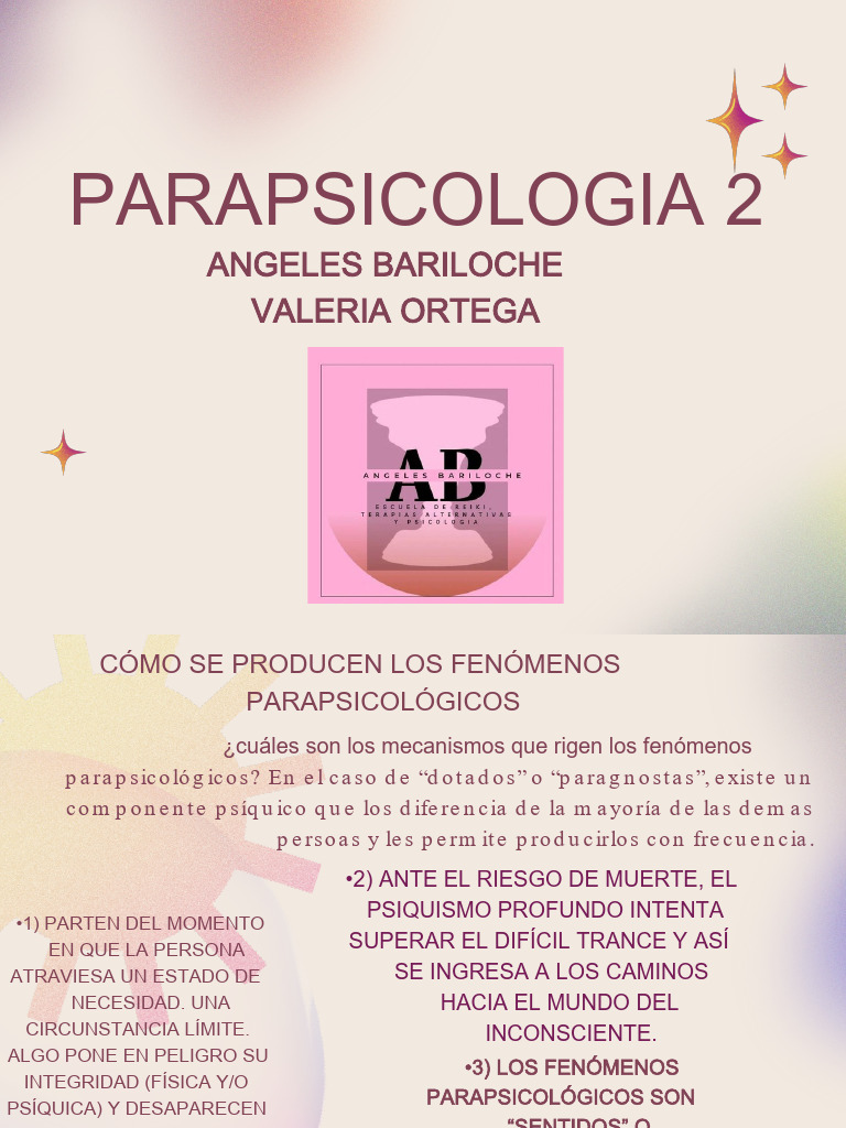 Parapsicologia 2 | PDF | Parasicología | Psique (psicología)
