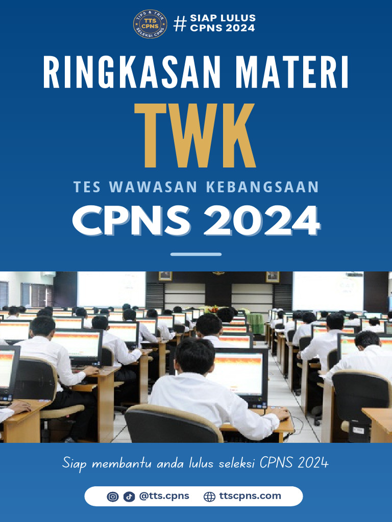 Ringkasan Materi TWK SKD CPNS 2024 | PDF