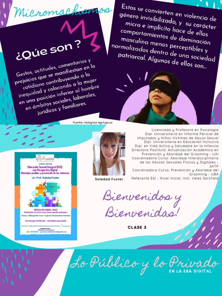 Clase 3 - ESI Con Perspectiva Digital | PDF | Violencia | Justicia