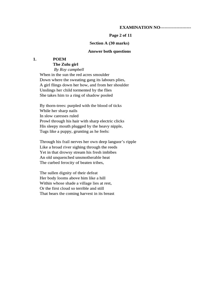 English Paper 3 | PDF