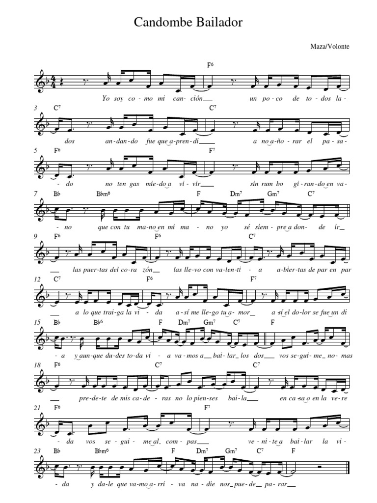 Candombe Bailador | PDF