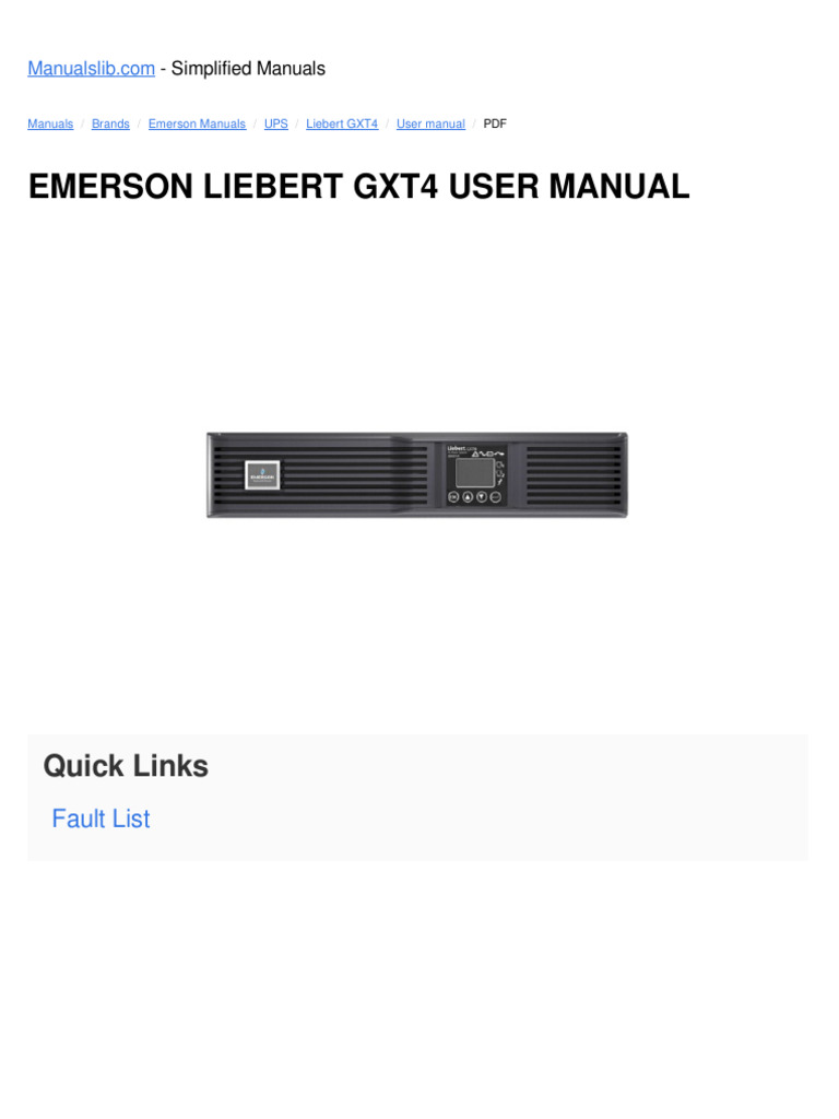 GXT4 1500 | PDF | Electrical Connector | Usb