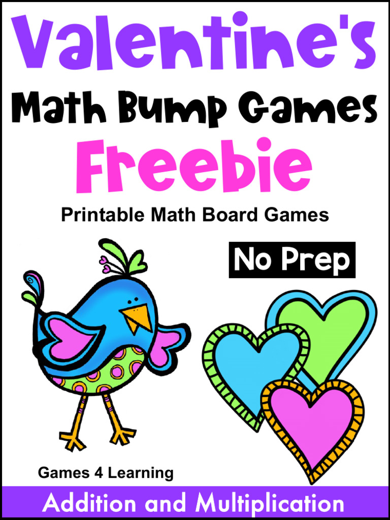 Freebie: Math Bump Games | PDF