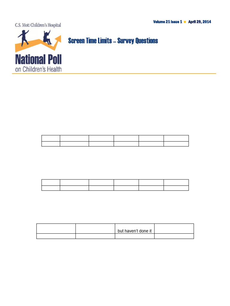 Screen Time Questions | PDF | Computing