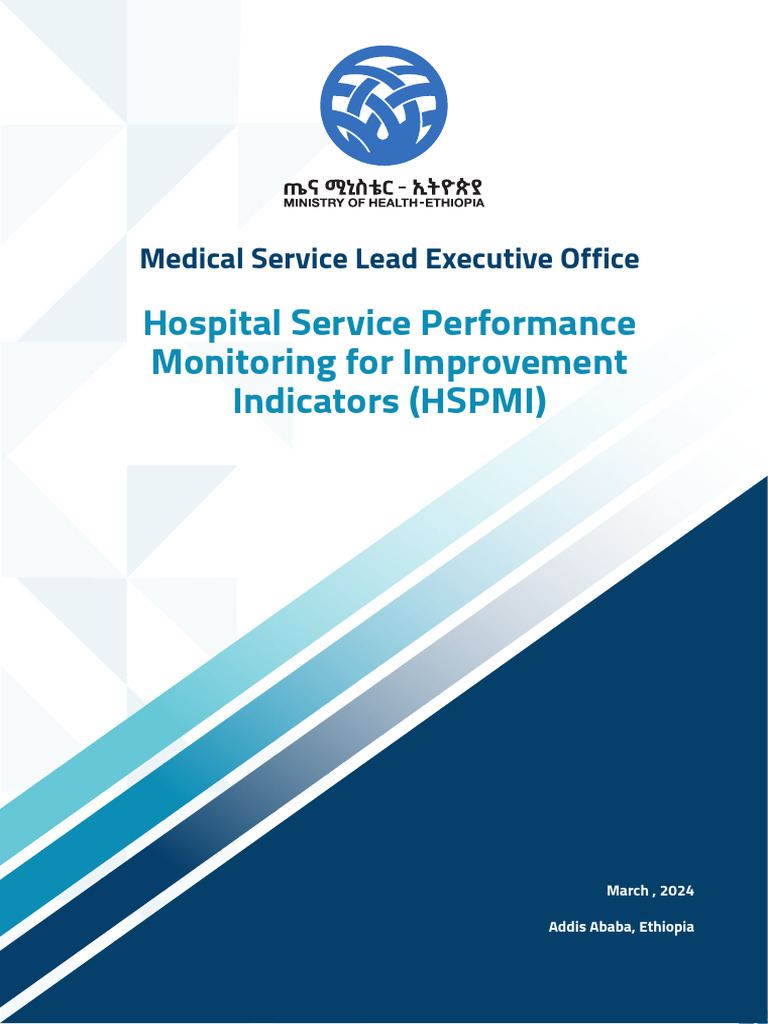 Hospital Service Performance Indicators | PDF | Health Care | Surgery
