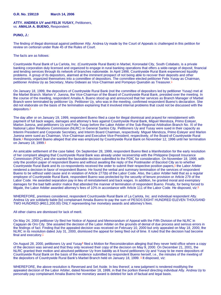 Labor Cases | PDF | Employment | Lawsuit