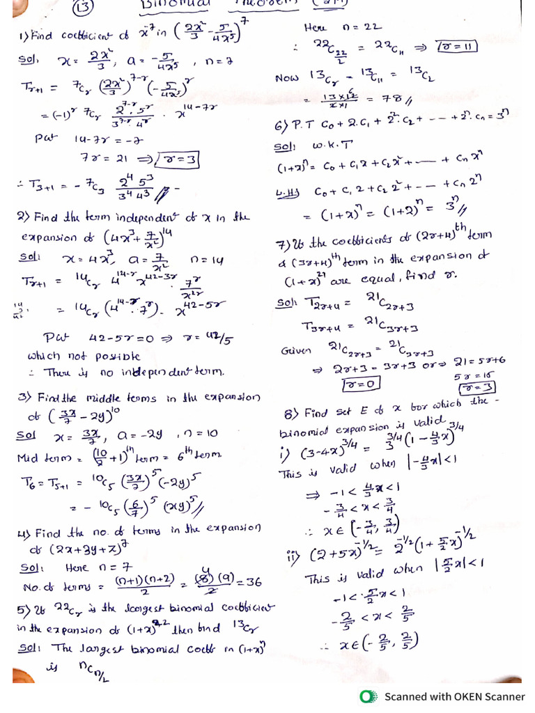 Maths 2a Important Vsaq's | PDF