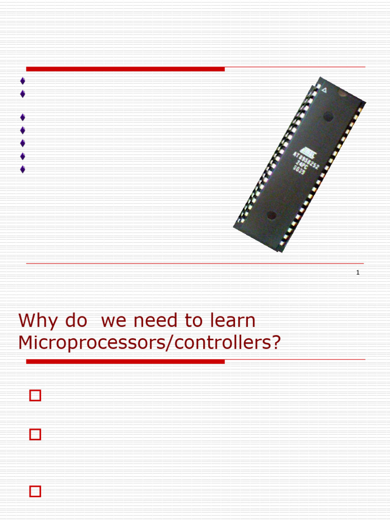 Microcontroller Architecture - 8051 | PDF | Microcontroller ... Microcontroller Architecture - 8051 | PDF | Microcontroller ...