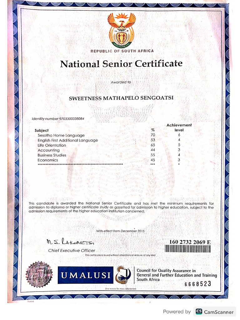 National Certificate 03-18-2024 10.45 | PDF