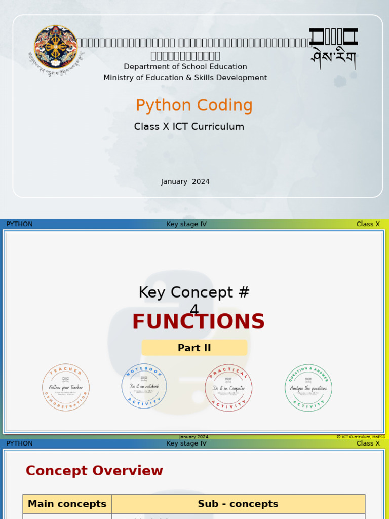 Class 10 - Functions - Part II | PDF | Parameter (Computer Programming) | Scope (Computer Science)
