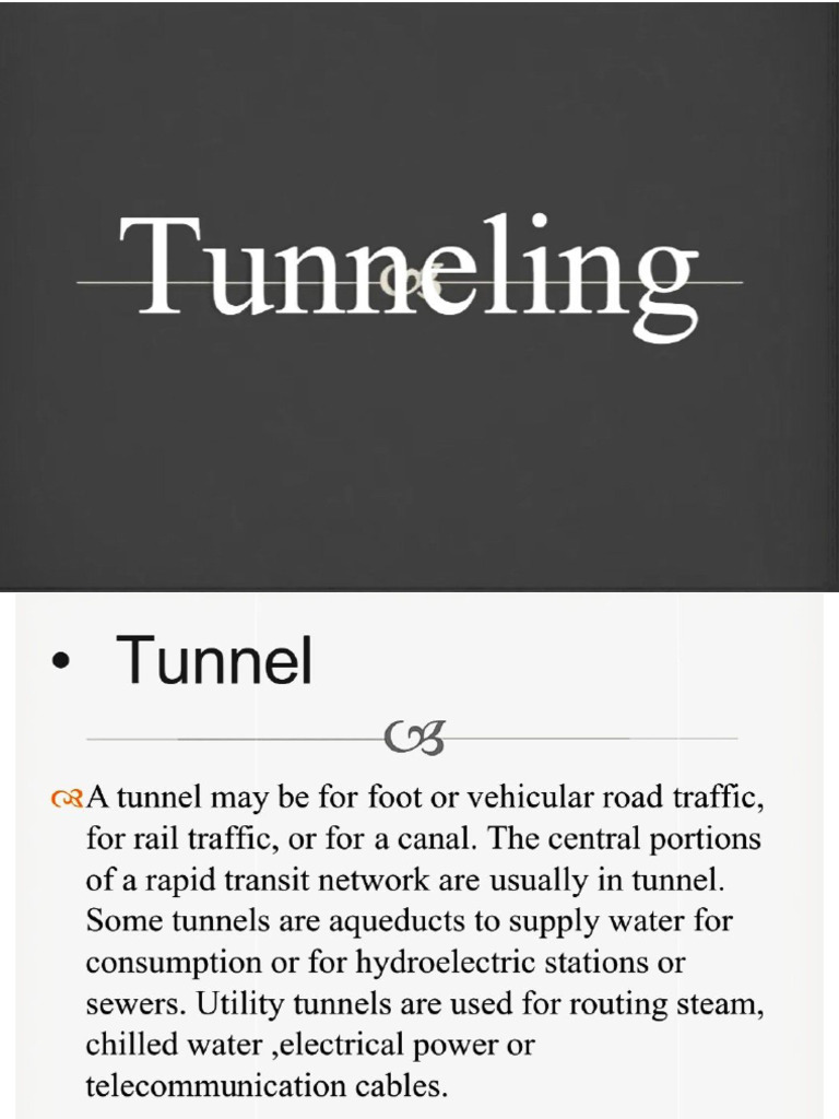 Tunneling | PDF