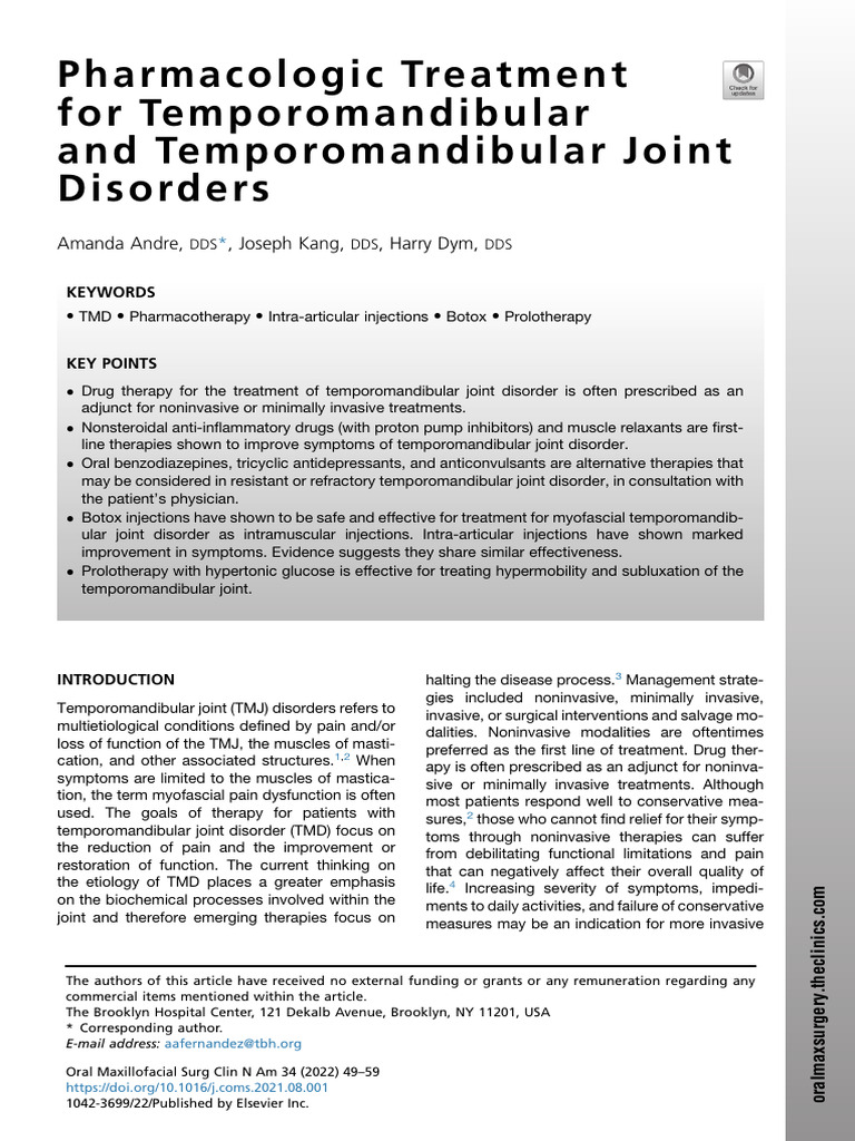 Amanda Andre Pharmacologic Treatment For | PDF | Nonsteroidal Anti ...