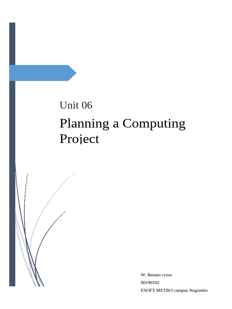 BTEC HND Computing Project Guide | PDF | Big Data | Analytics