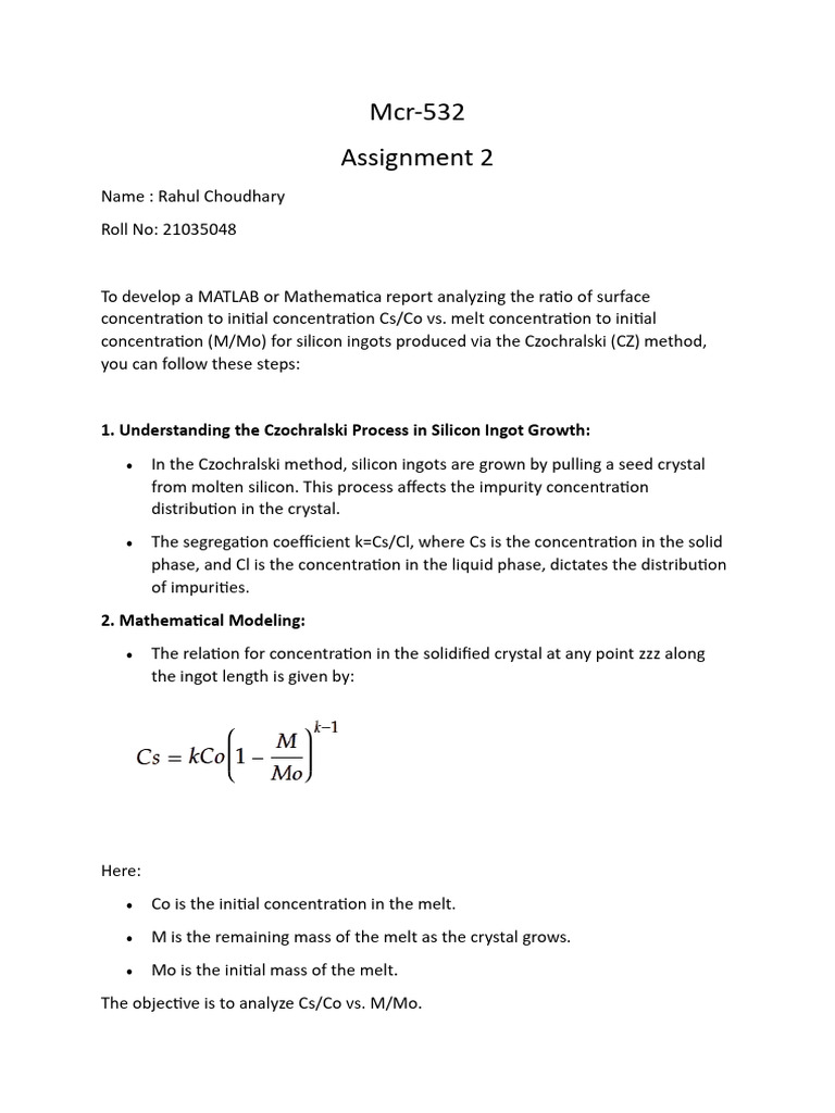 MCR 532 Assignment 2 | PDF | Teaching Methods & Materials | Technology & Engineering