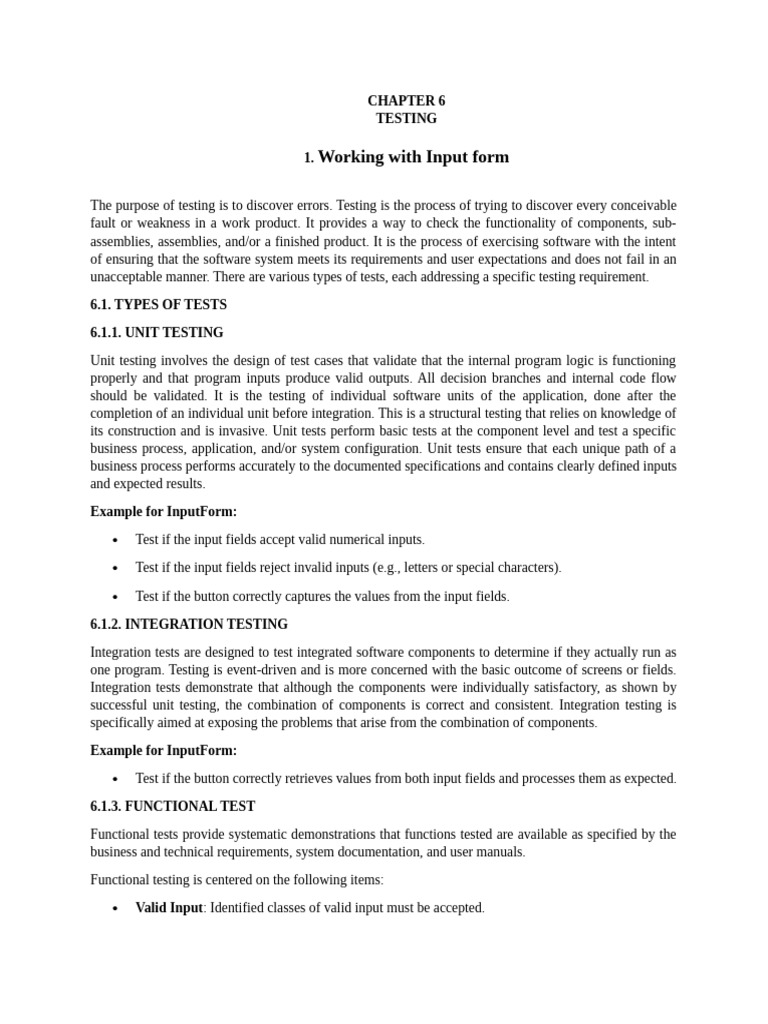 5 Testing | PDF | Software Testing | Unit Testing 5 Testing | PDF | Software Testing | Unit Testing