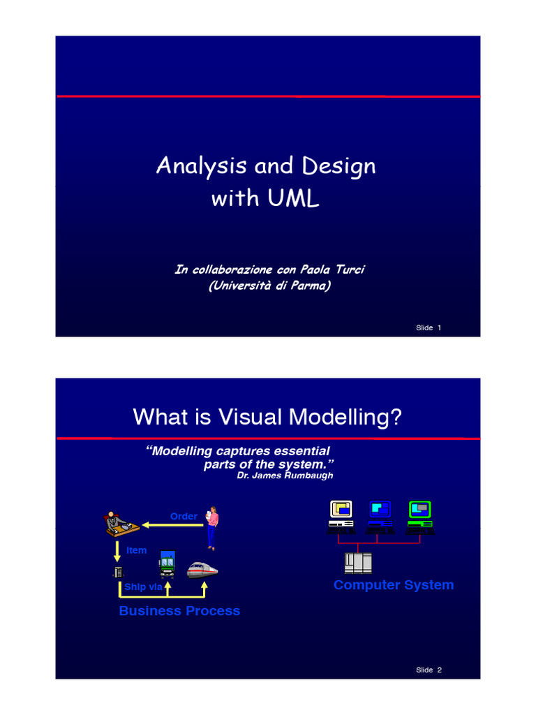 What Is Visual Modelling?: Computer System Business Process | PDF | Use ...