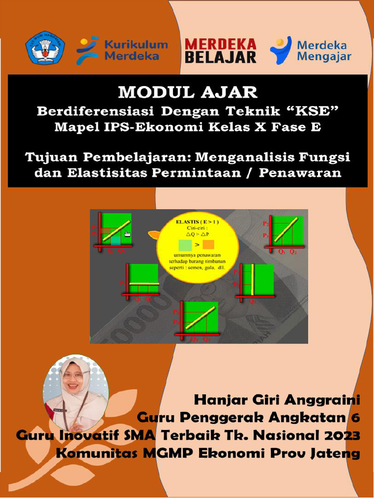 Modul Ajar Ekonomi - Menganalisis Fungsi&Elastisitas Permintaan - Penawaran Dengan Riset - Fase ...