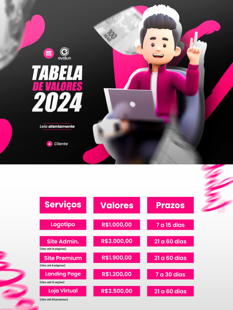 Tabela 2024 (Cliente) | PDF