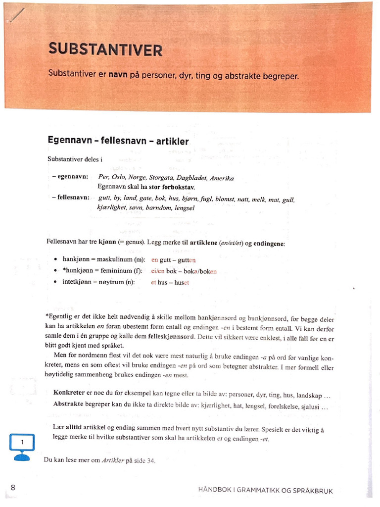 Substantiver | PDF