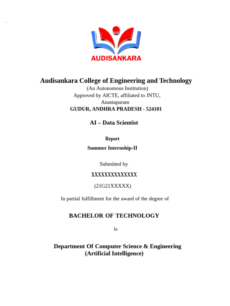NSDC Ai Data Scientist | PDF | Machine Learning | Data Analysis
