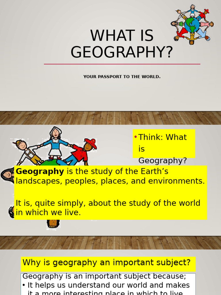Understanding Geography: A Brief Overview | PDF | Geography | Natural ...